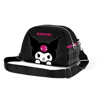 Hello Kitty Unisex Kids Bowling Lite Umh&auml;ngetasche 23 x 14 cm, Kuromi Schwarz