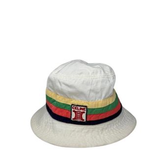 Celine Chapeau en coton Pre-owned - Femme - Pre-owned - Multicolore - Taille: ONE Size