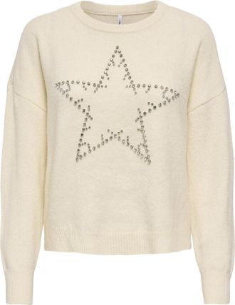 Only Onlrenata Ls O-Neck Bling KNT