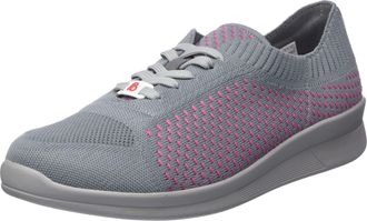 Berkemann Damen Lillian Sneaker, signalgrau/pink, 41.5 EU