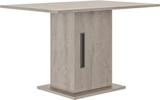 Gami Table a manger - Boston - Rectangulaire - Pied fut - 6 personnes - L 120 x P 80 x H 76 cm - Gami