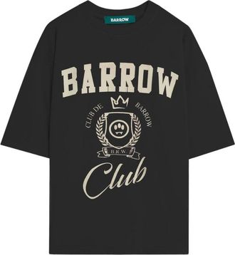 Barrow Barrow, Homme, Tops, Noir, Taille: XL Jersey T-Shirt