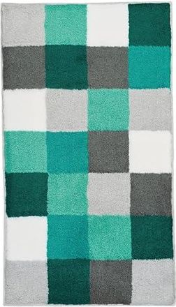 Kleine Wolke Badteppich Caro, 100% Polyacryl, 60 x 105 cm, Petrol