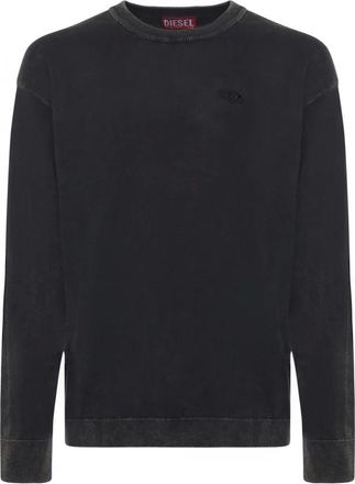 Diesel Homme, Sweatshirts et sweats à capuche, Gris, Taille: XL Crew Neck SweaT-shirt