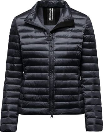 Bomboogie Femme, Vestes, Bleu, Taille: 44 FR Veste en nylon brillant avec rembourrage synth&eacute;tique