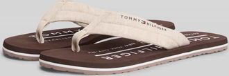 Tommy Hilfiger Zehentrenner aus Leinen