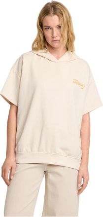 Kocca Femme, Sweatshirts et sweats &agrave; capuche, Blanc, Taille: 38 FR T-shirt &agrave; capuche