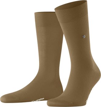 Burlington Herren Socken Lord M So Baumwolle einfarbig 1 Paar, Braun Auburn 5153, 40-46