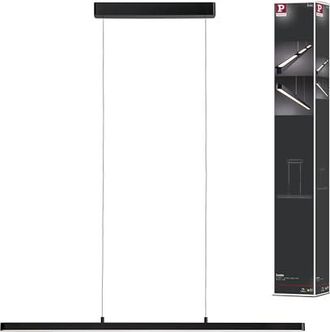 Paulmann 79693 Susp. Lento grad LED 1x42W, Noir/Alu, 230V, Aluminium/Synthétique