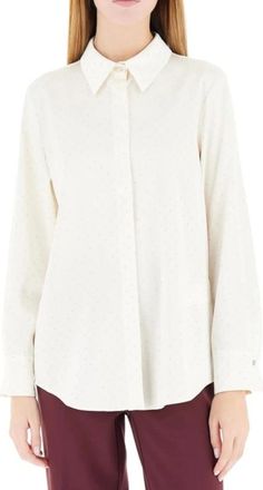 Marella Femme, Blouses et Chemises, Blanc, Taille: 38 FR Liuti005