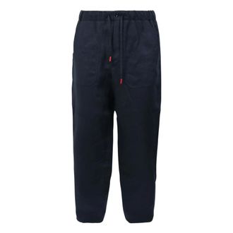 Kiton Herren, Hosen, Blau, MGr&ouml;&szlig;e