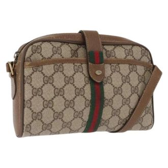 Gucci Pre-owned Vintage Cross Body Bag - - Pre-owned - Damen - Beige - ONE SIZE