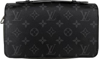 Louis Vuitton Crossbody Bags - Louis Vuitton Zippy XL Wallet Monogram Eclipse M61 - Gr. unisize - in Schwarz - f&uuml;r Damen