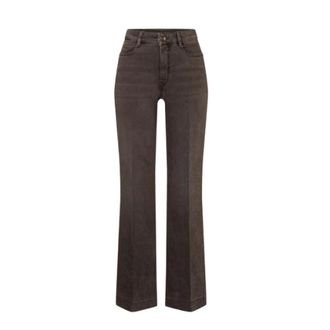 M.A.C Favorittbuksen Wide - Femme - Jeans - Brun - Taille: 36 FR