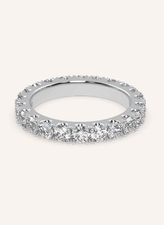 VEYNOU Veynou Ring Memory Aus 18 Karat Wei&szlig;gold Und 2,25ct. Lab-Grown Diamanten silber