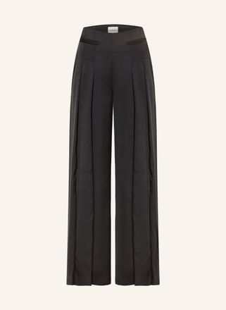Claudie Pierlot Claudie Pierlot Marlenehose Aus Satin schwarz