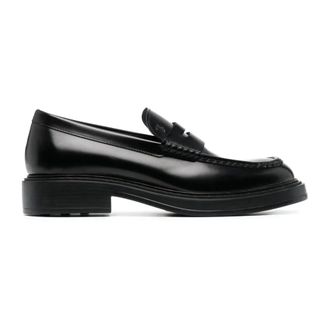Tod's Mocassins Classiques en Cuir - Homme - Chaussures - Noir - Taille: 45 EU