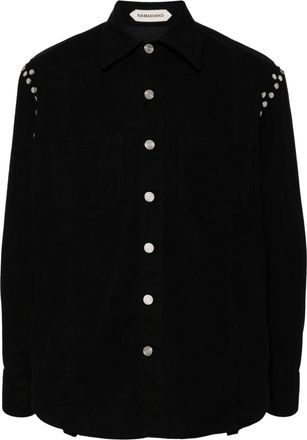 Namacheko Moleskin Hemd - Schwarz