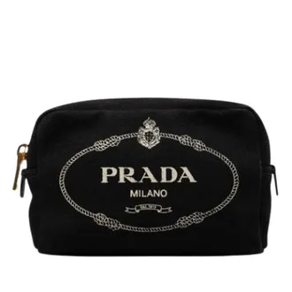 Prada Pre-owned Vintage Handbag Pouch - Femme - Pre-owned - Noir - Taille: ONE Size