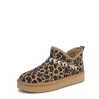 Blowfish Damen Mokolo Stiefelette, Wildlederimitat mit Leopardenmuster, 38.5 EU