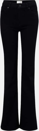 Frame Denim Mid-Rise Flared Jeans Icon