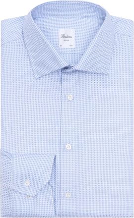 Stenströms Hemd mit Kleinmuster aus Twofold Super Cotton, Regular in