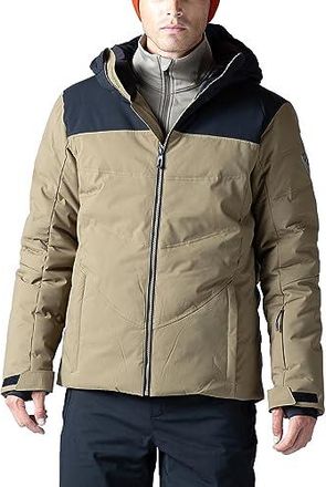 Rossignol Veste De Ski Siz Pour Homme - Imperméable Et Respirante, Veste DHiver Chaude Pour LExtérieur, Poches Skipass, Fermeture Éclair Complète, Capuche Amovi