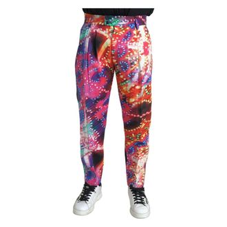 Dolce & Gabbana Homme, Pantalons, Multicolore, Taille: S Pantalon Chino