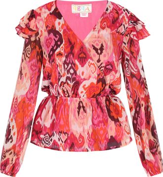 Izia Bluse Damen Rosa Mehrfarbig
