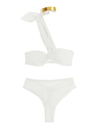 Elisabetta Franchi Maillot De Bain - Blanc