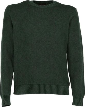 Fedeli Pull Argentina Merinos L&eacute;ger Fast - Homme - Pulls - Vert - Taille: L