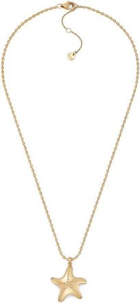 Skagen Moderne Ikon Damen Goldfarben Edelstahl Halskette, SKJ1899710