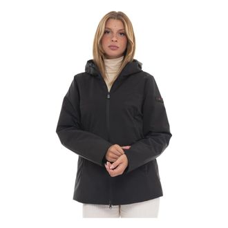 Peuterey Winddichte Farquarta Jacke mit Armlogo - - Jackets - Damen - Schwarzk - S