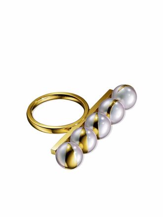 Tasaki bague Collection Line Balance Eclipse en or 18ct à perles