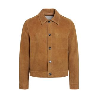 Ami Veste Boutonn&eacute;e - Homme - Vestes - Brun - Taille: M