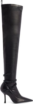 Rene Caovilla Juniper Stiefel 105mm - Schwarz