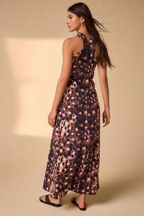 Next Midikleid Neckholder-Midikleid mit Drehdetail (1-tlg)