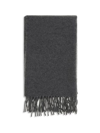 Brunello Cucinelli 100% Cashmere Scarf - Gray