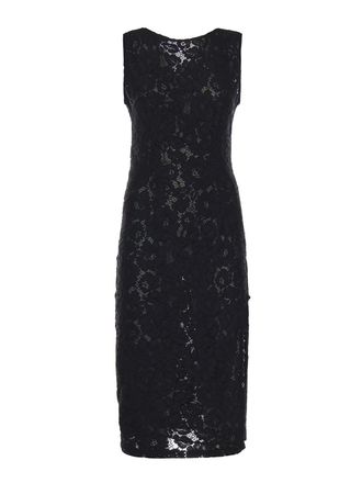 Pinko Robe Au Genou - Noir