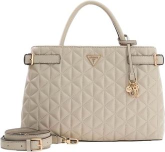Guess sac à main sac à épaule Paisleigh Girlfriend Satchel Light Taupe beige