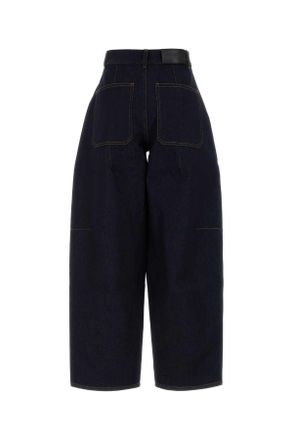Givenchy Womens Workwear Cocoon Jeans Alt Fit Darkblue