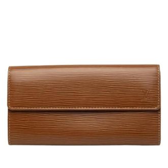 Louis Vuitton Pre-owned Portefeuille Sarah Epi Long Wallet - - Pre-owned - Herren - Braun - ONE SIZE
