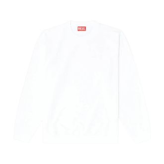 Diesel S-Boxt-T2 Sweatshirt - - Sweatshirts & Hoodies - Herren - Wei&szlig; - S