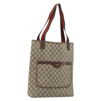 Gucci Sac cabas vintage GG Pre-owned - Femme - Pre-owned - Beige - Taille: ONE Size