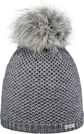 Areco Pudelmütze Anne-Marie | Made in EU | Wintermütze | Fleecefütterung | Pudelmütze | Warm & Anschmiegsam