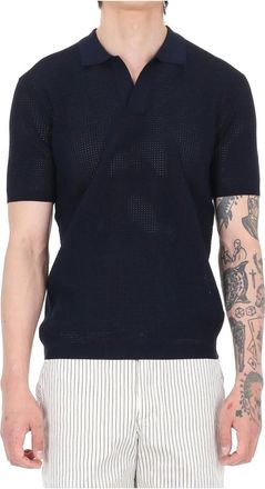 Orlebar Brown Homme, Tops, Bleu, Taille: XL Roddy Polo