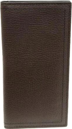 Louis Vuitton Portefeuille Long Coin Utah Long Wallet Pre-owned - Femme - Pre-owned - Brun - Taille: ONE Size