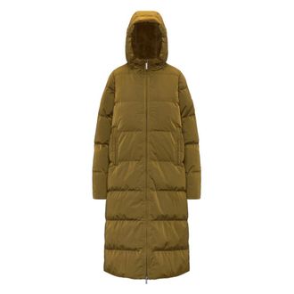 K-Way Dina Shiny Nylon Fur - Femme - Manteaux - Brun - Taille: 42 FR