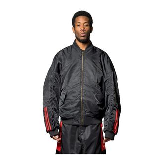 adidas Homme, Vestes, Noir, Taille: S WC Satin Bomber