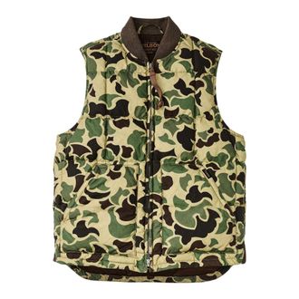 Filson Homme, Vestes, Multicolore, Taille: L Waxed Down Vest